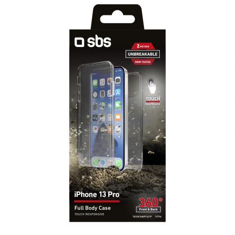 SBS 360 Full Body - Apple iPhone 13 Pro Hardcase Hülle Backcover - Transparent 1-7337796 ...