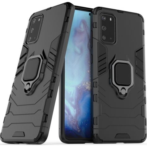 Mobigear Armor Ring Samsung Galaxy S20 Plus Hülle Hardcase Backcover Stoßfest mit Ringhalter ...